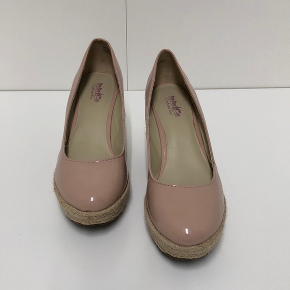 Coach and Four | Shoes | Coach And Four Devona Pink Patent Wedge | Poshmark